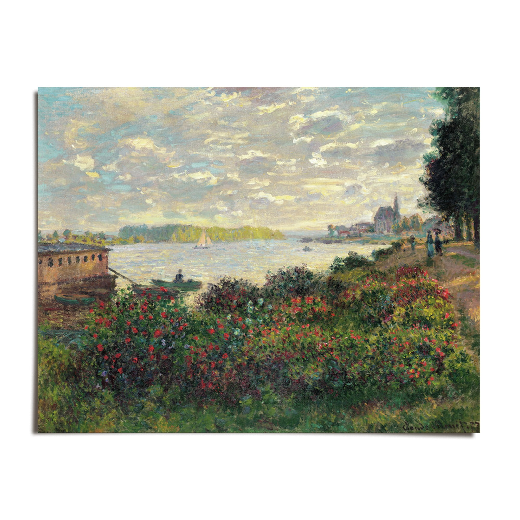 Le parc Monceau, 1878 - Claude Monet - 9x12 - Wall Art Print - UNFRAMED ...