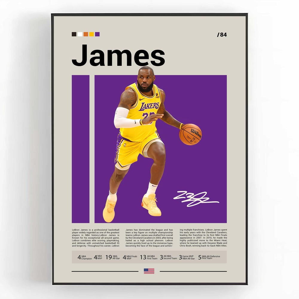 LeBr0n James Poster, Lakers Print, Basketball Art, LeBr0n Wall Art ...