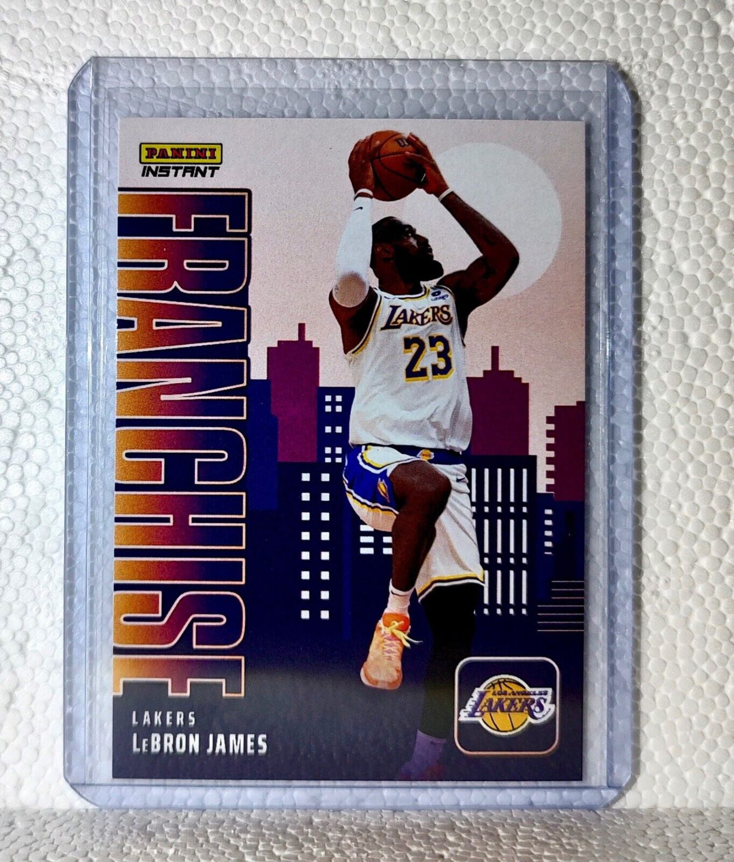 LeBron James 2023-24 NBA #12 Franchise Basketball Card Los Angeles ...