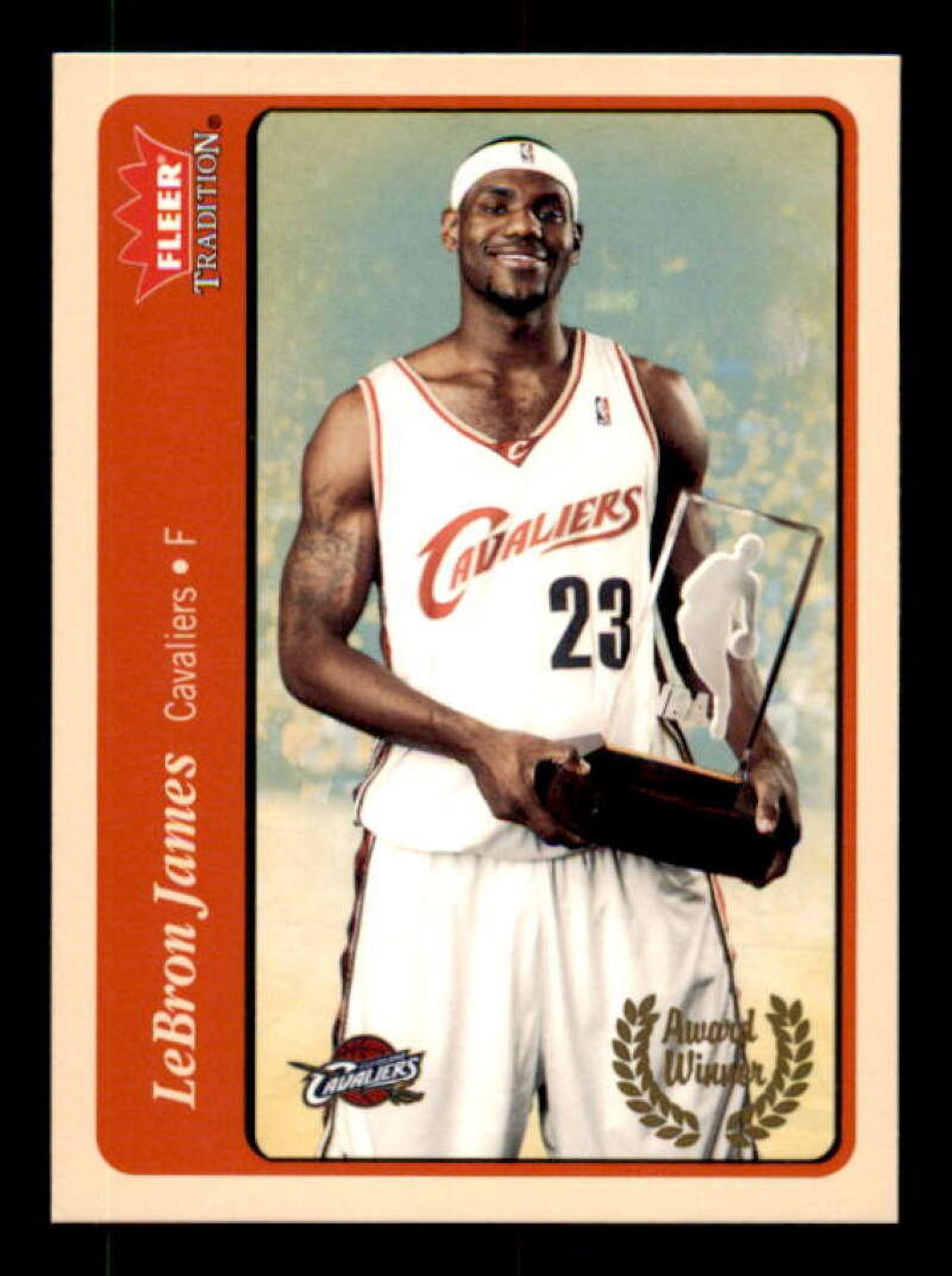 LeBron James AW Card 2004-05 Fleer Tradition #210 - Walmart.com
