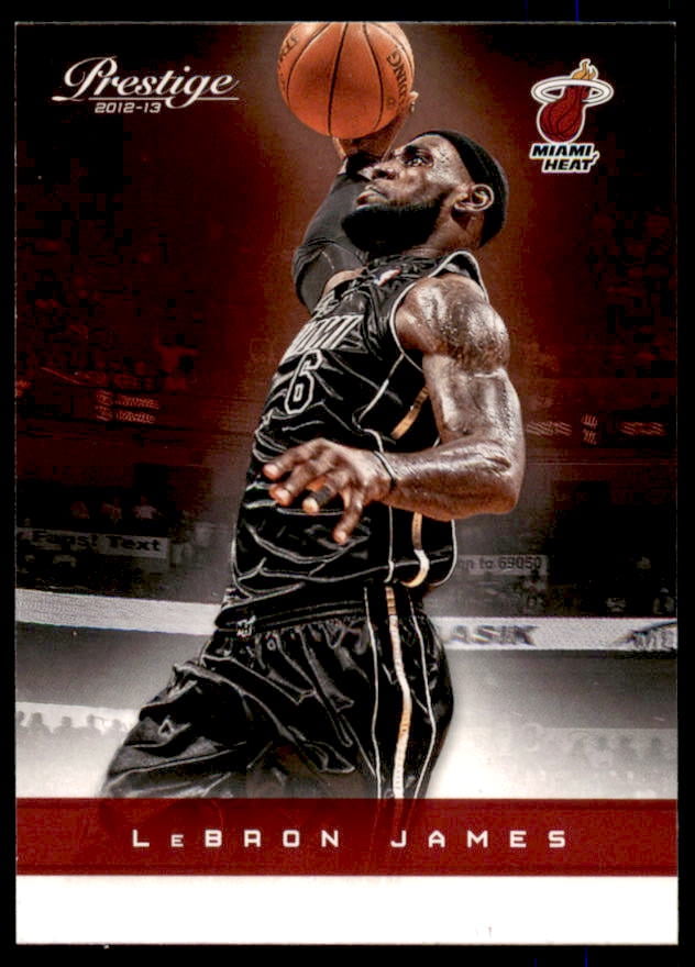 LeBron James Card 2012-13 Prestige #79 - Walmart.com