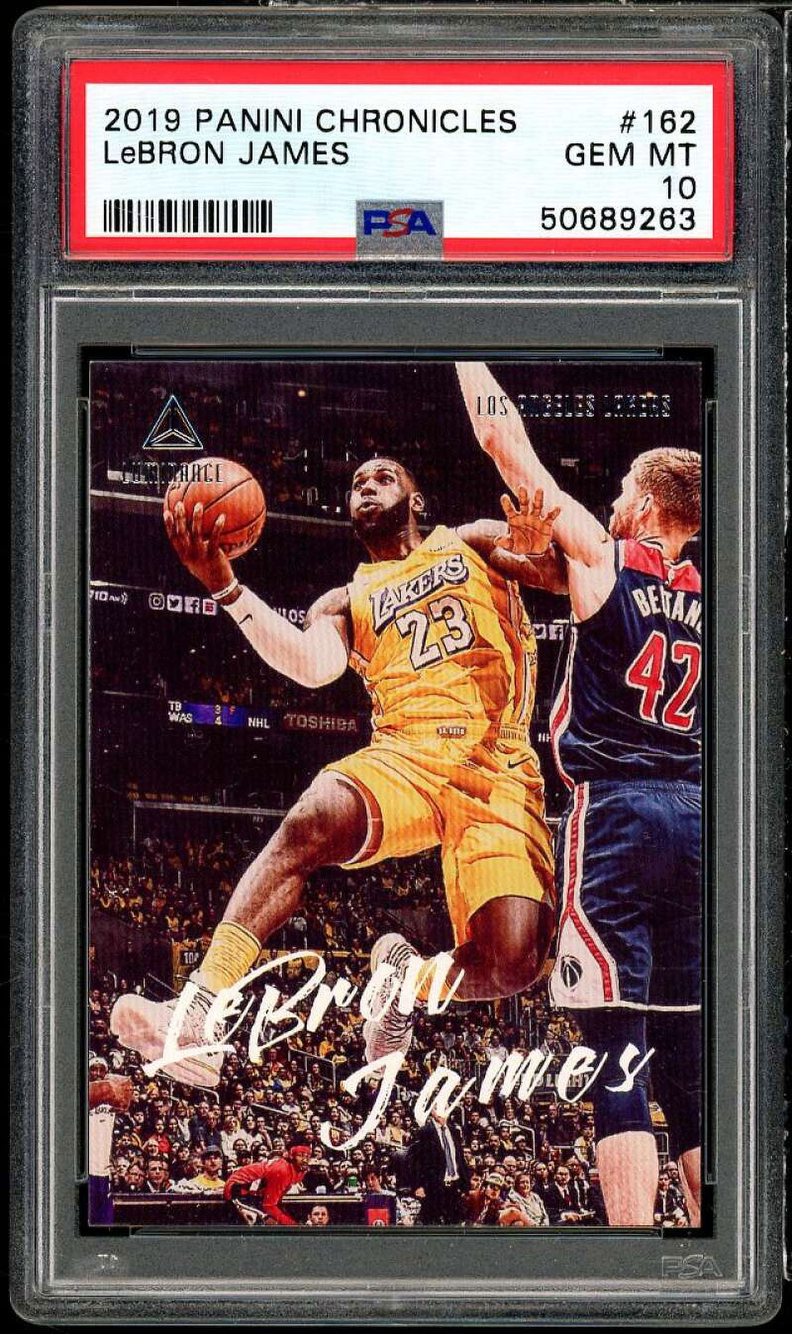 LeBron James Card 2020-21 Panini Chronicles #162 PSA 10 - Walmart.com