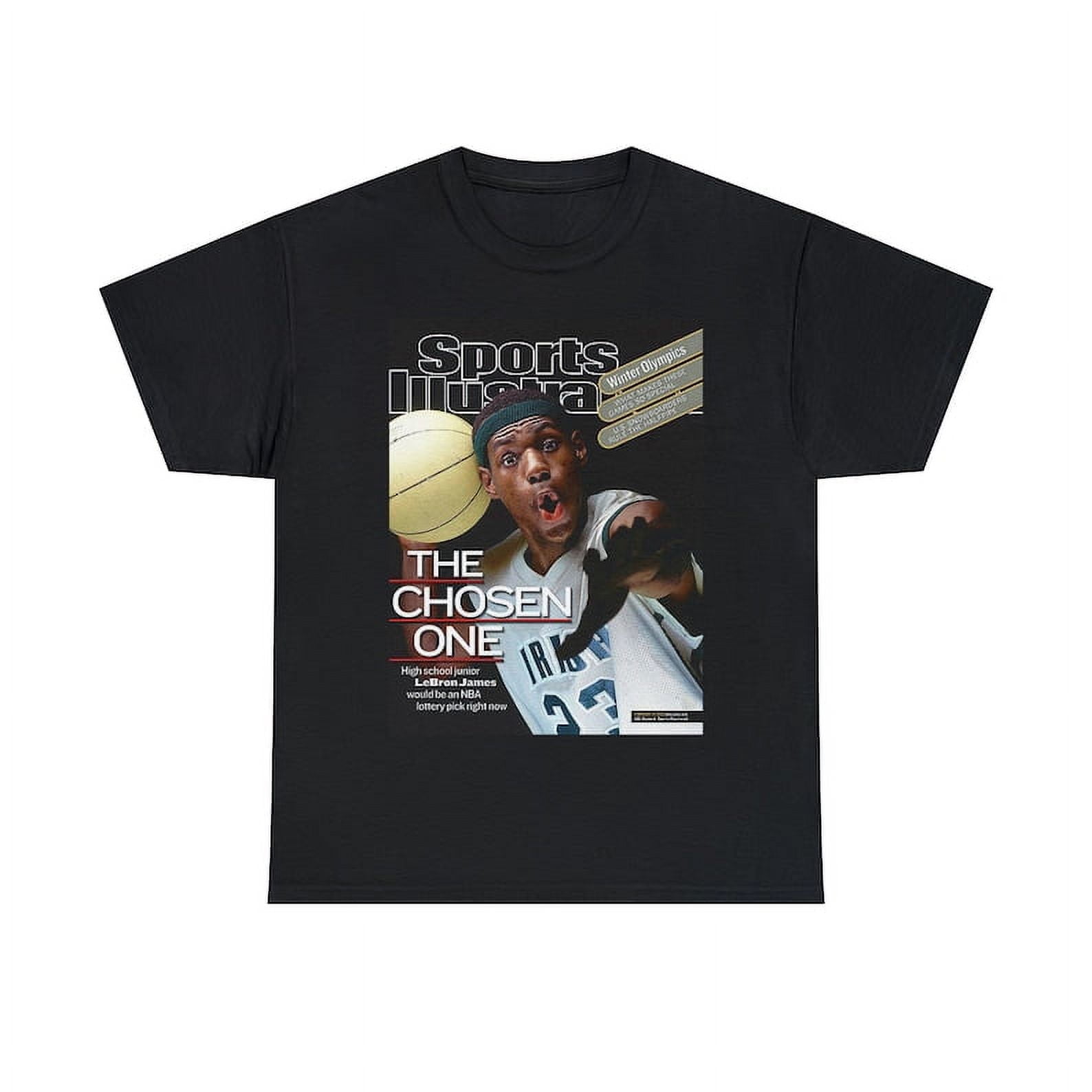 LeBron James Chosen One Sports Illustrated Cover Tee Shirt,Gift for him ...