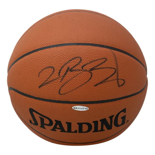 LeBron James Cleveland Cavaliers Rookie Signed Spalding Basketball UDA ...