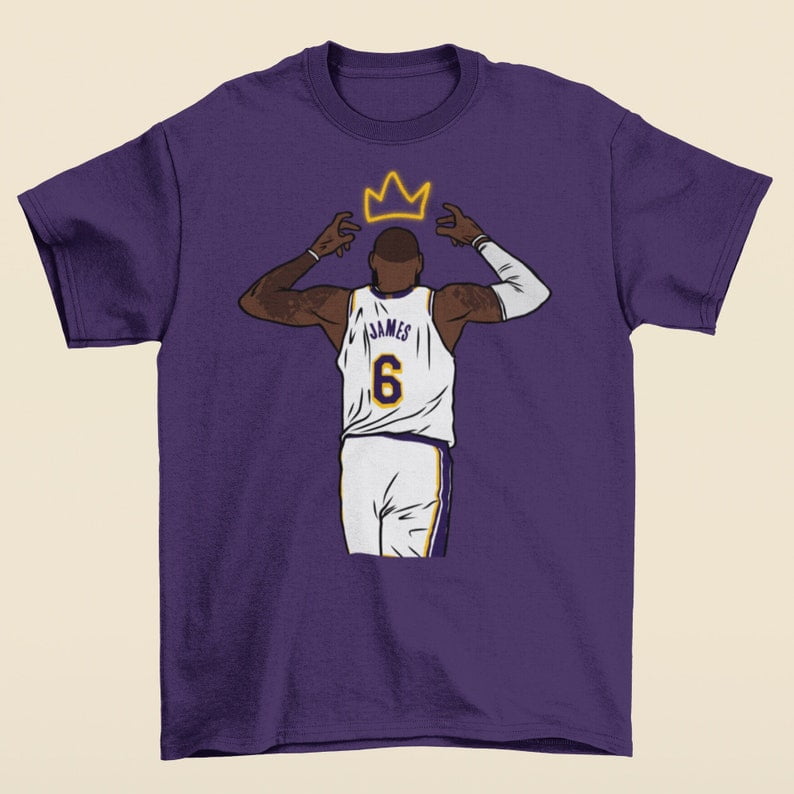 LeBron James Crowns Himself T-Shirt - Walmart.com LeBron James Crowns Himself T-Shirt - Walmart.com