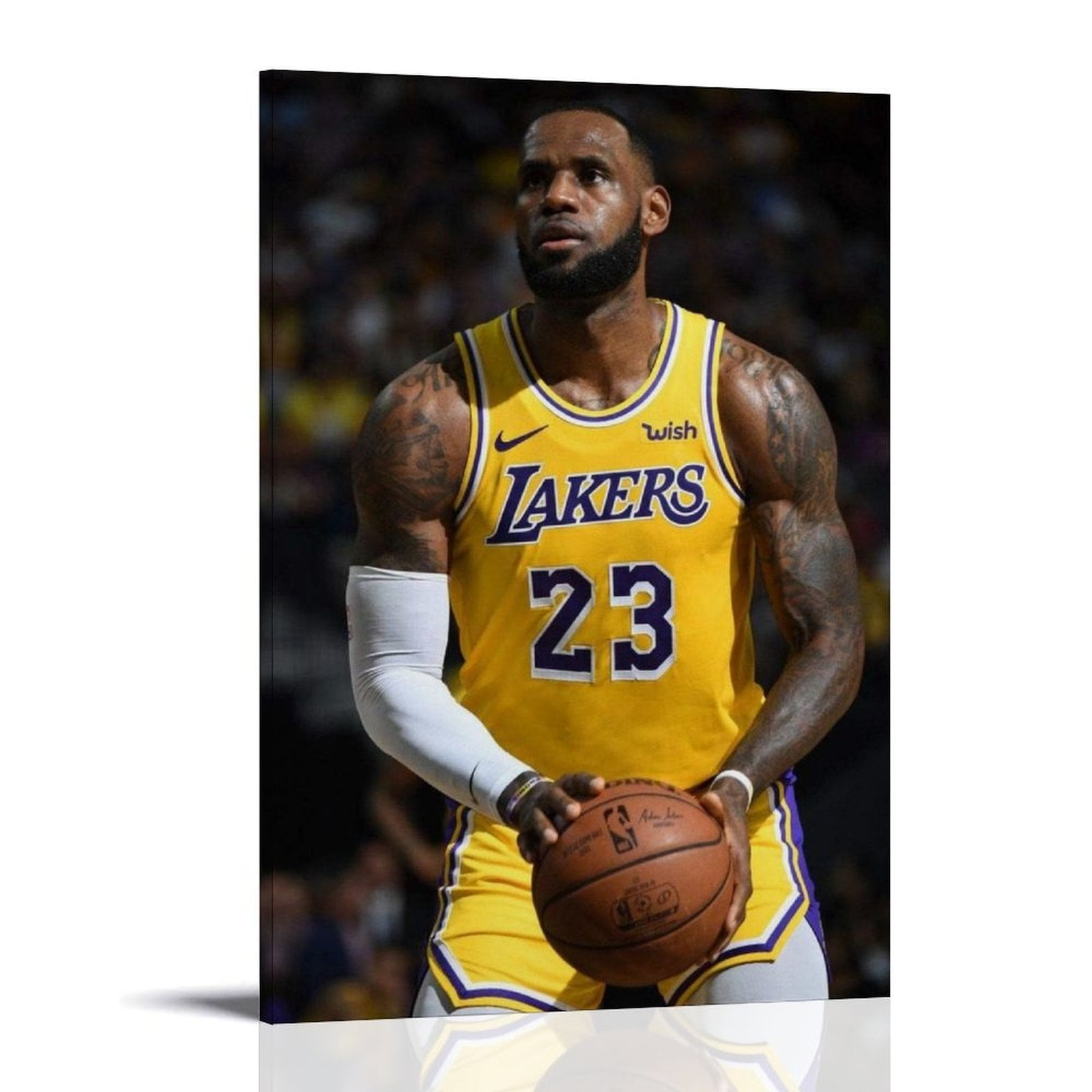 LeBron James Dunk Poster (9) Painting Vintage Poster Picture Print Wall ...