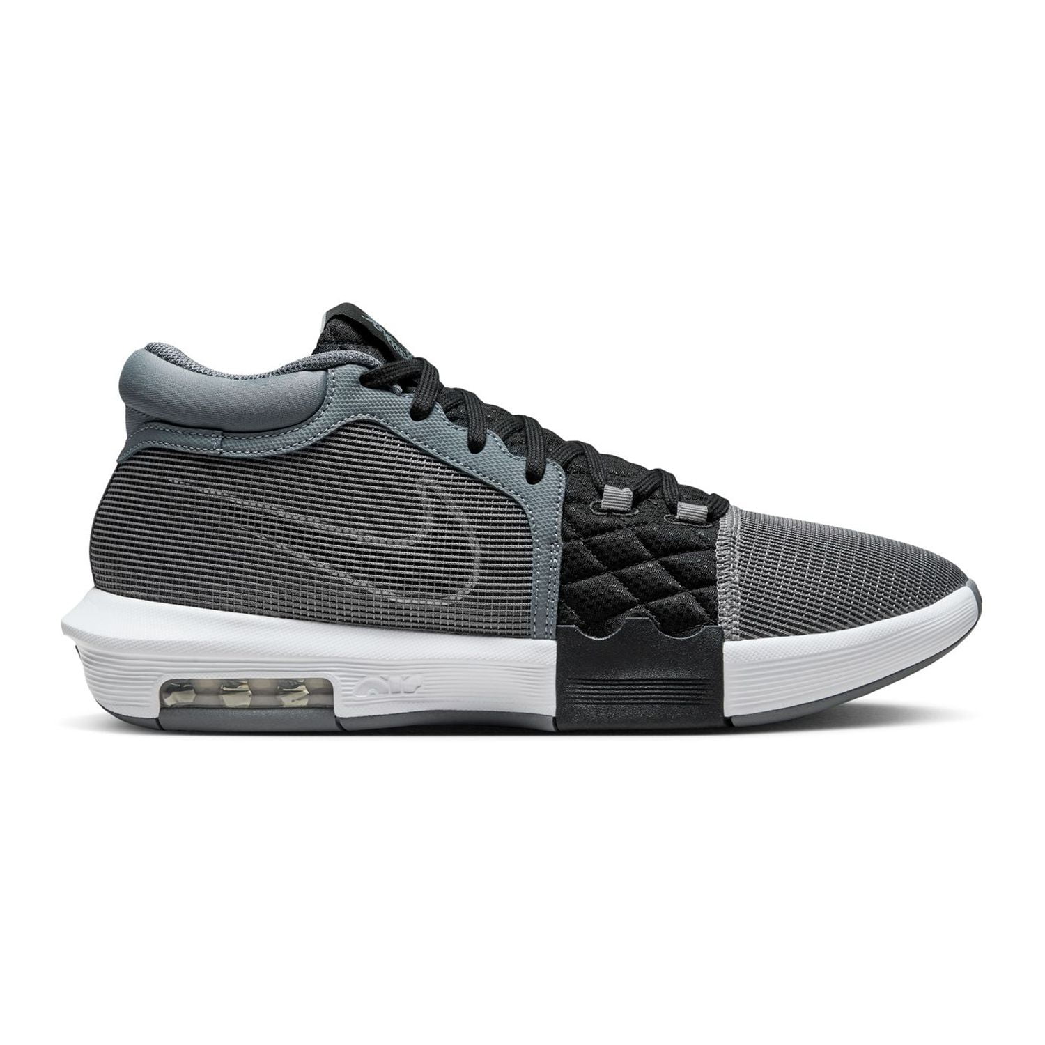 Men's Nike Lebron Witness 8 Basketball Shoes Color: Cool Gray Black ...