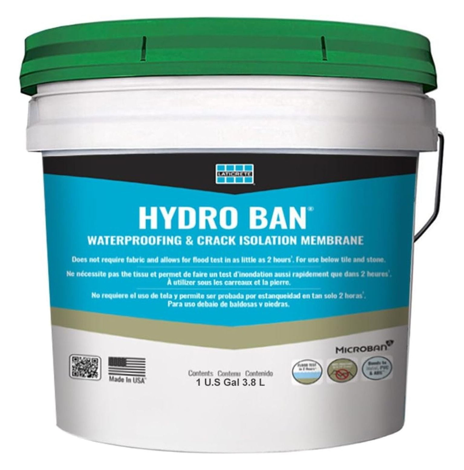 LeCeleBee HYDRO BAN Waterproofing/Crack Isolation Membrane Mini Unit, 1 ...