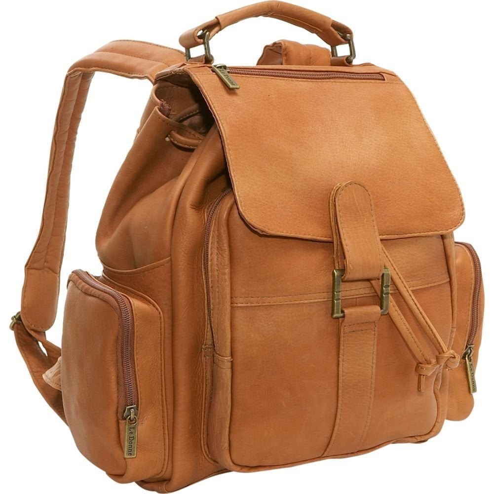 LeDonne Classic Multi Pocket Backpack BP-01 - Walmart.com