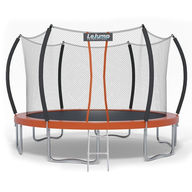 LeJump Sunrise Trampolines 12FT Recreational Big Trampoline with ...