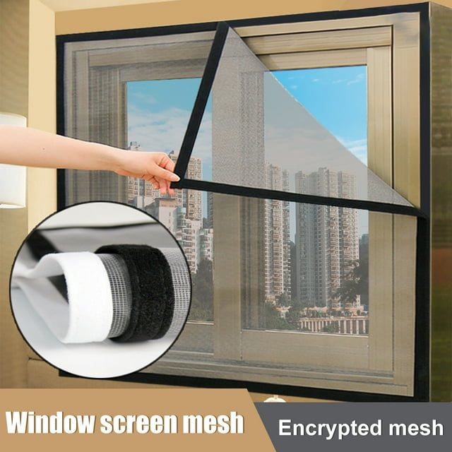 LeKY 1 Set Window Screen Self-Adhesive Strong Stickiness Anti-mosquito ...
