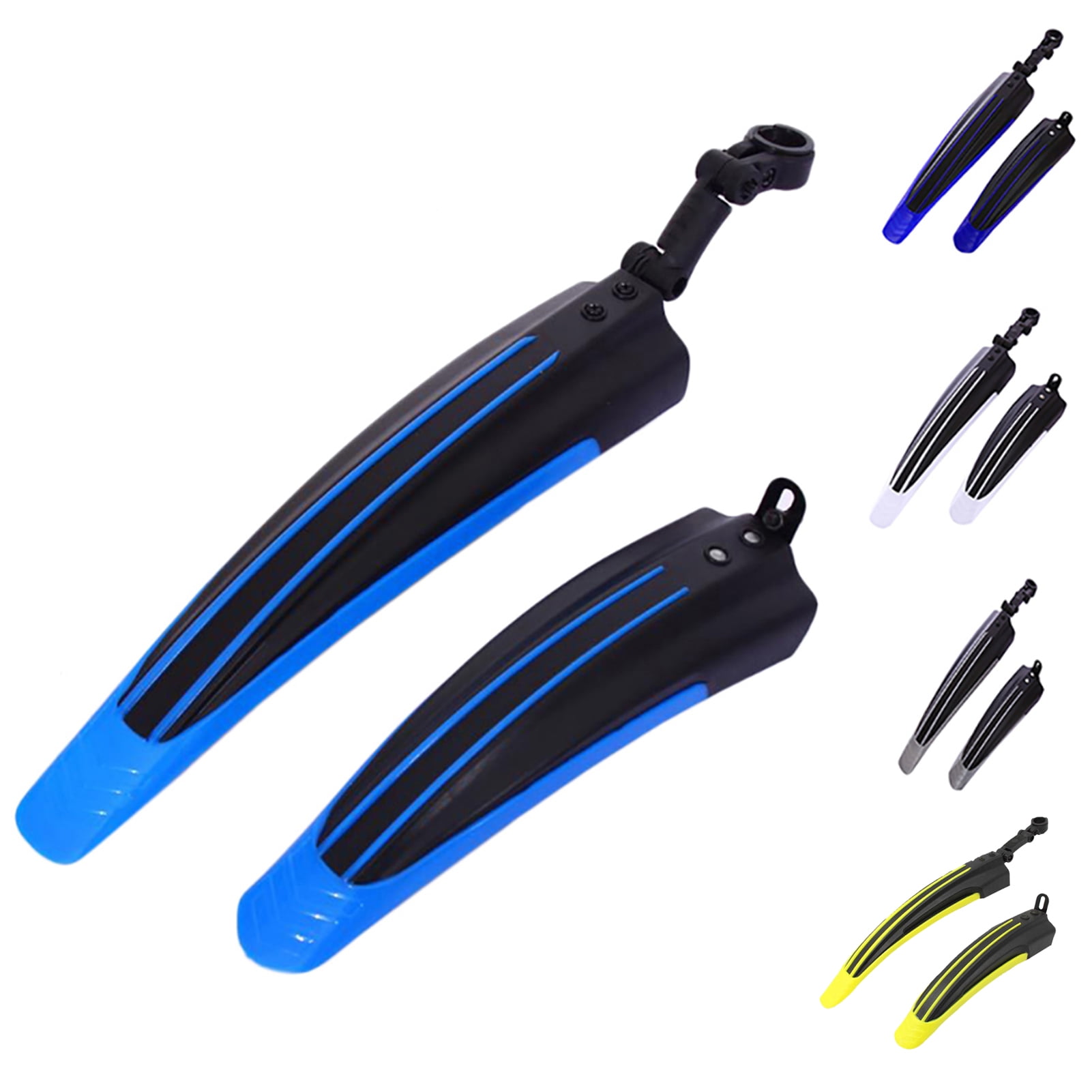 LeKY 2Pcs Bicycle Cycling Front Rear Mudguard Set Mountain Road Bike ...