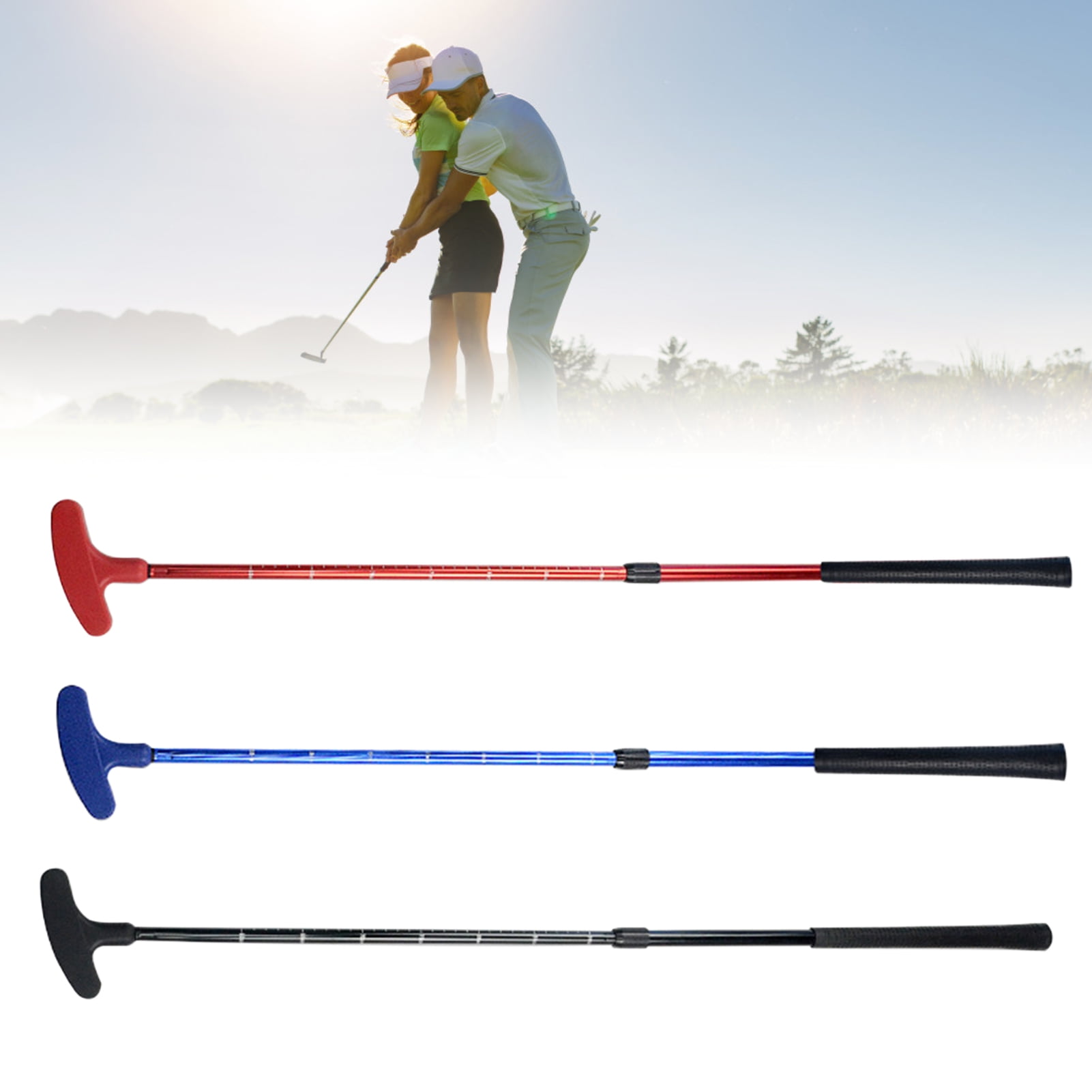 LeKY Golf Putters Retractable Two-way Golf Tool Junior Adults Toddler ...