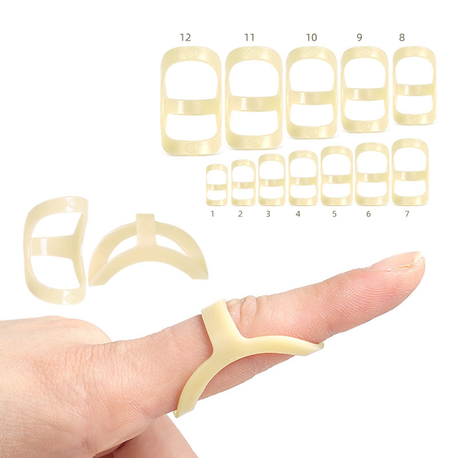 LeKY Oval Finger Splint Comfortable to Wear Trigger/Mallet/Arthritis ... LeKY Oval Finger Splint Comfortable to Wear Trigger/Mallet/Arthritis ...