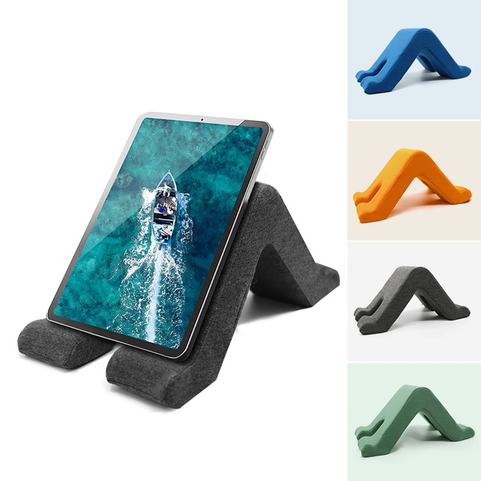 LeKY Tablet Pillow Stand Soft Multi-angle Sponge Desk Reading Laptop ...