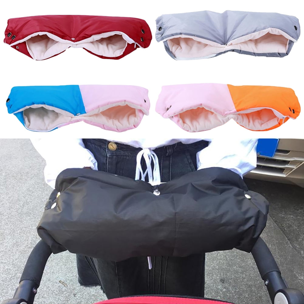 LeKY Winter Warm Pram Cart Stroller Mitten Hand Cover Baby Carriage ...