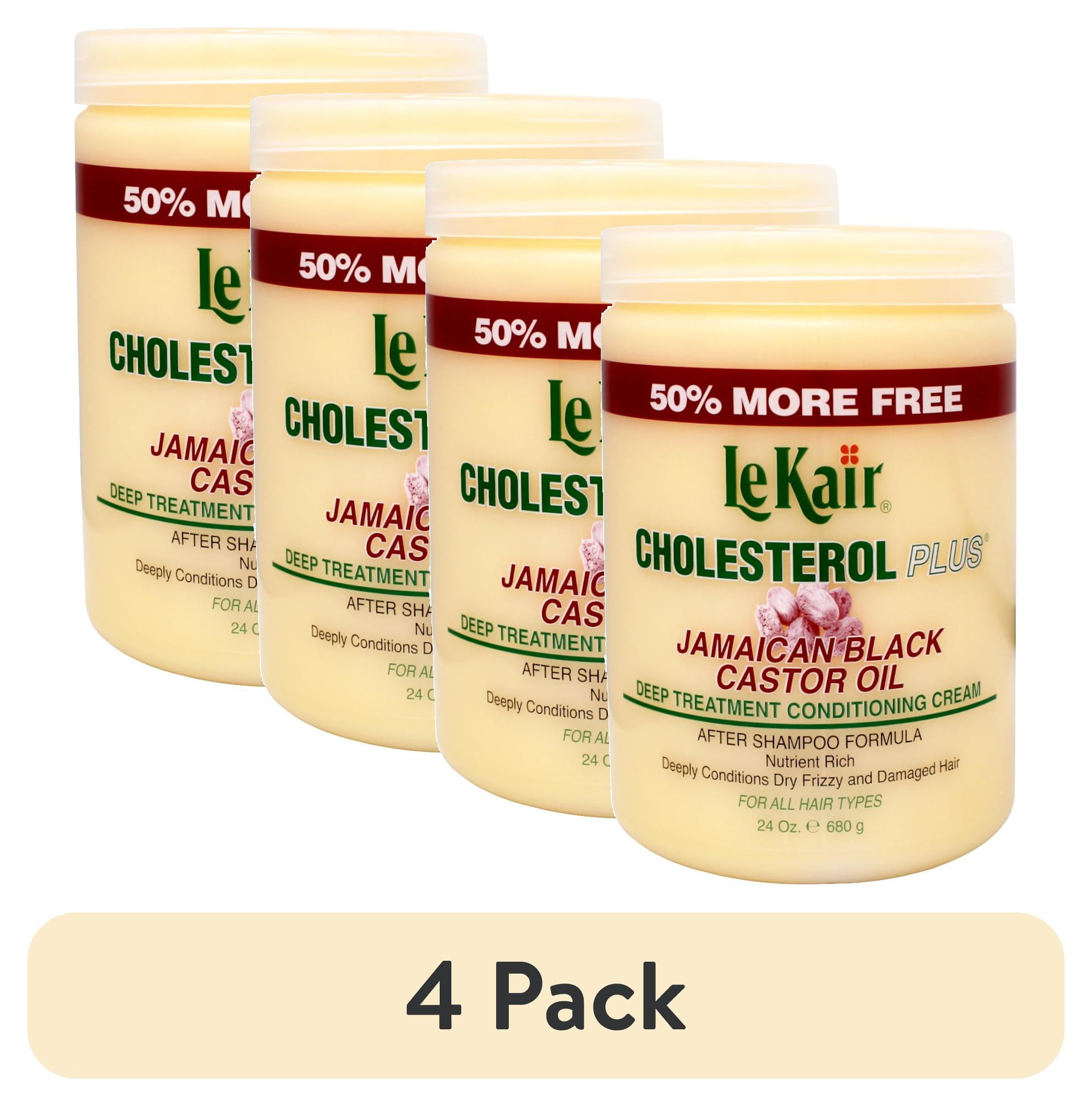 (4 pack) LeKair Cholesterol Plus + JBCO - Deep Treatment Conditioning ...