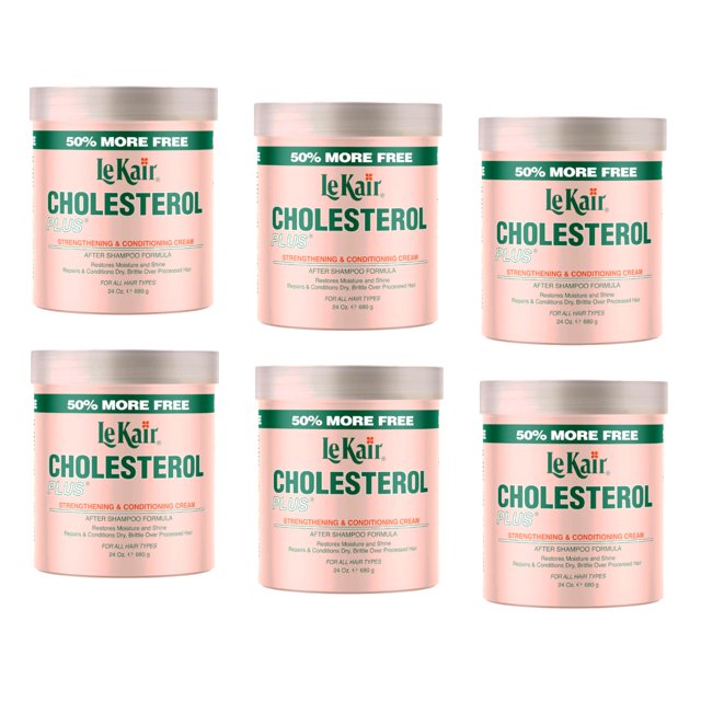 LeKair Cholesterol Plus Strengthening & Conditioning Cream For All Hair ...