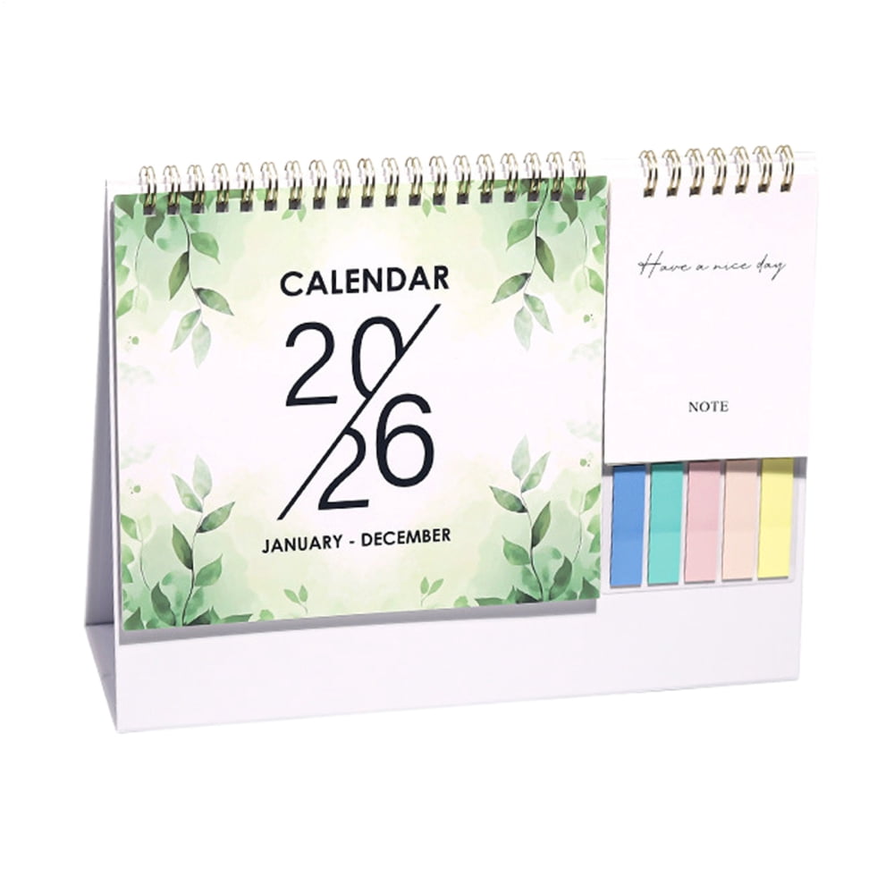 LeKing 2026 Calendar 2026 Desk Calendar Planner Aesthetic 12 Months ...