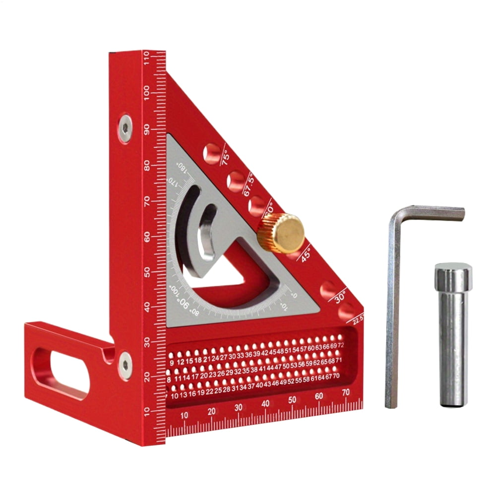 LeKing 3D Multiple Marking Square Woodworking Square Protractor ...