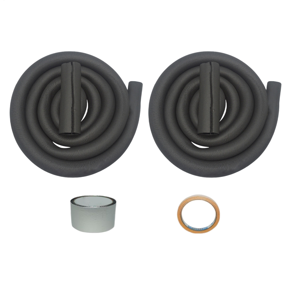 LeKing AC Pipe Insulation Outdoor Rubber Pipe Insulation 9.8ft Long 0 ...
