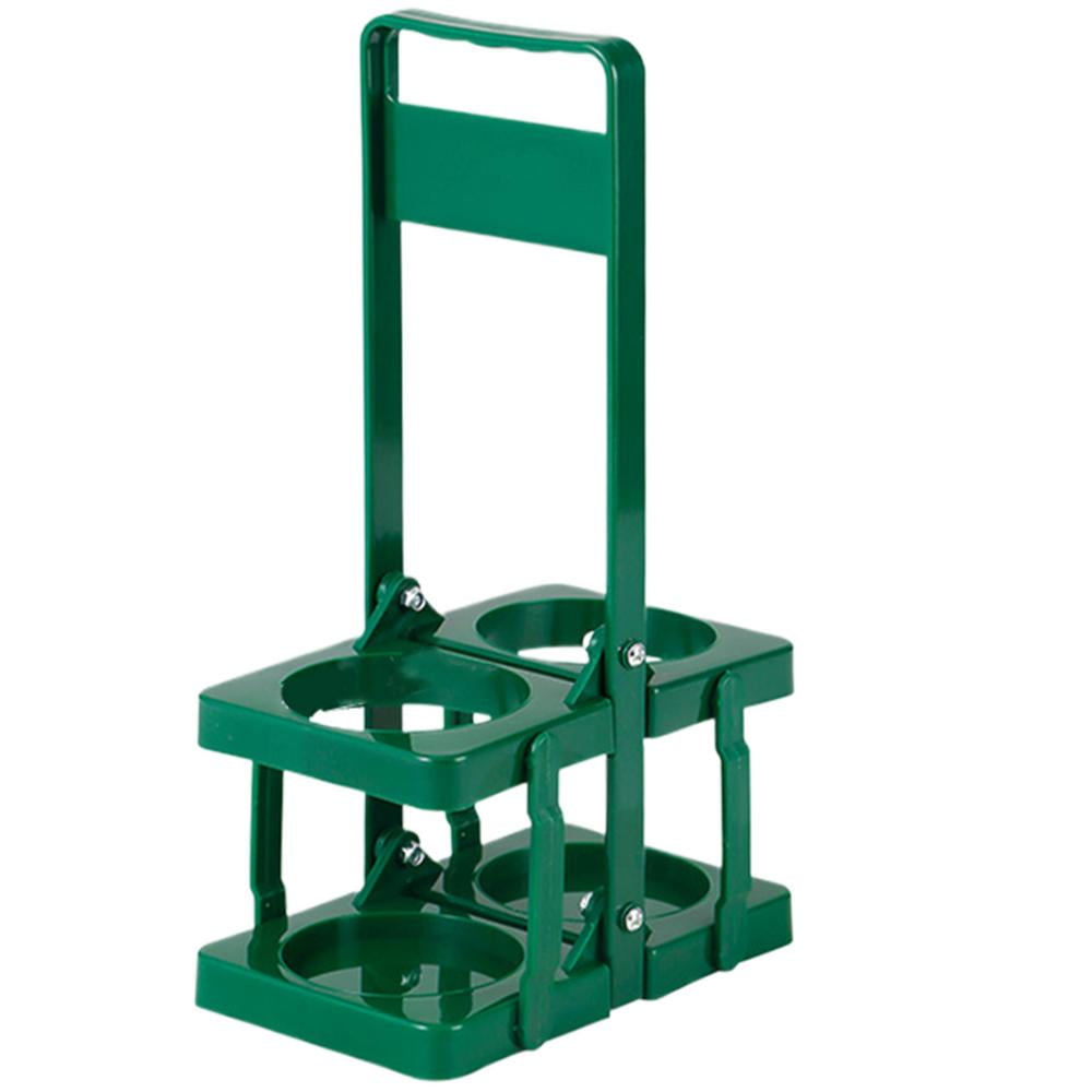 LeKing Beer Bottle Rack Foldable Beer Snack Storage Rack Wine Carrier ...