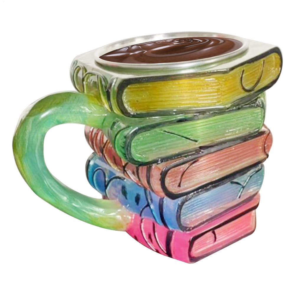 LeKing Book Lover Coffee Mug Handmade Coffee Mugs Large Capacity Milk ...