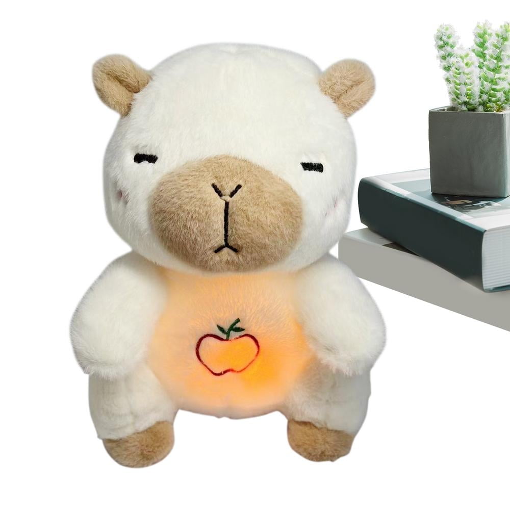 LeKing Breathing Stuffed Animal Sleeping Capybara Plushies Soothing ...