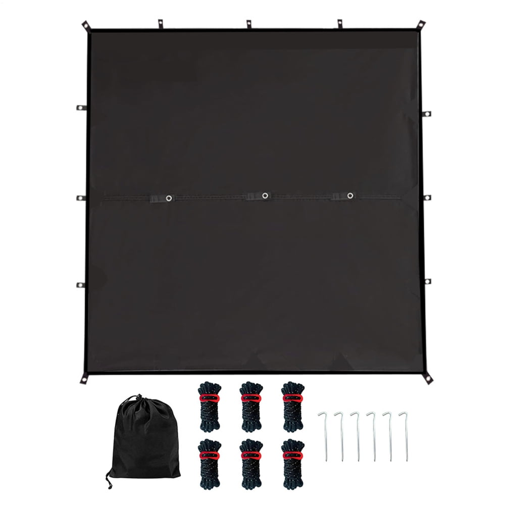 LeKing Camping Tent Tarps Protective Tarps Rain Shelter Tarpaulin with ...