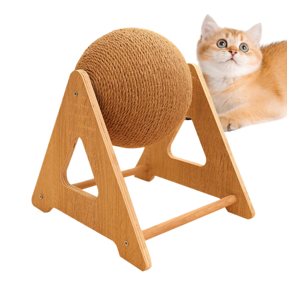 LeKing Cat Scratch Ball Spinner Cat Scratcher Spinner Ball Multi ...