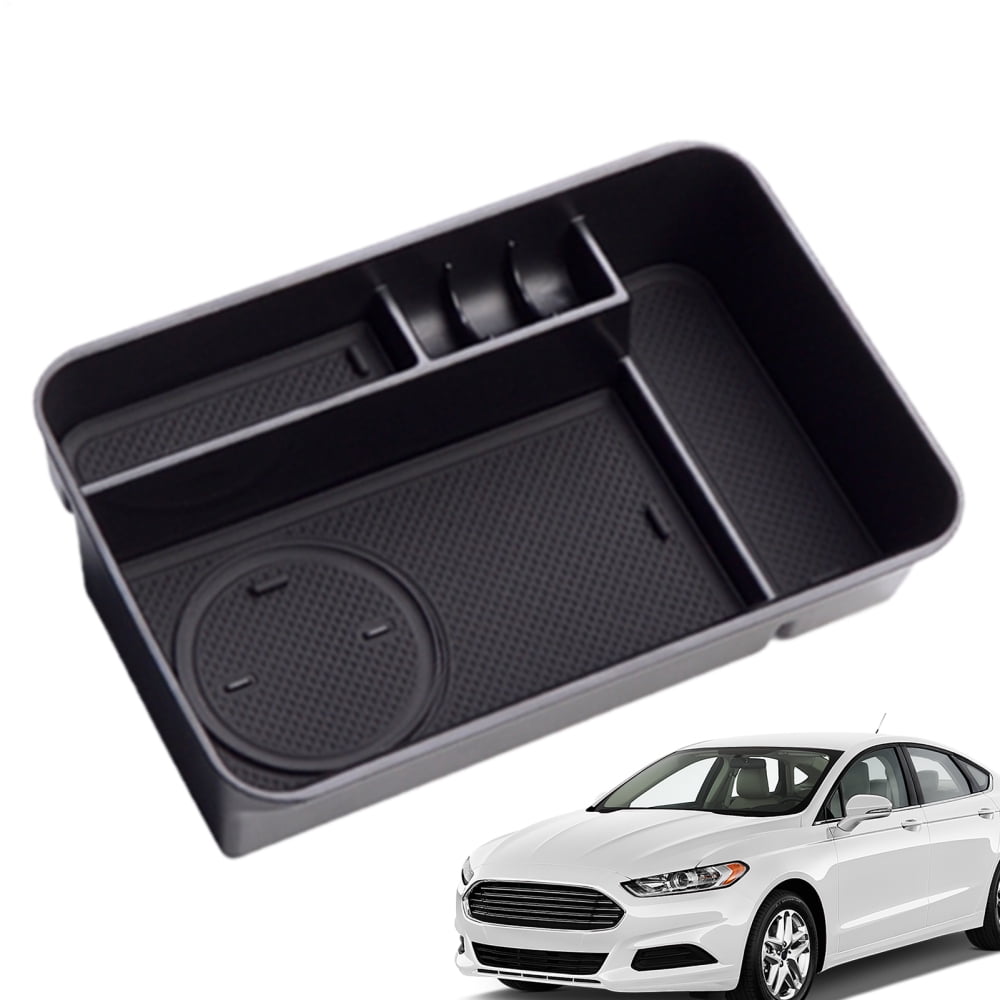 LeKing Center Console Tray Car Console Storage Box Organizer Tray ...