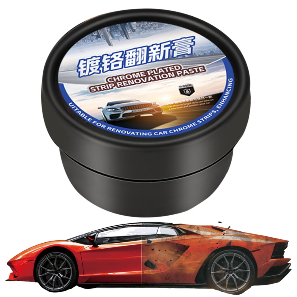 LeKing Chrome Cleaner for Cars Aluminum Cleaner Brightener Restorer 50g ...