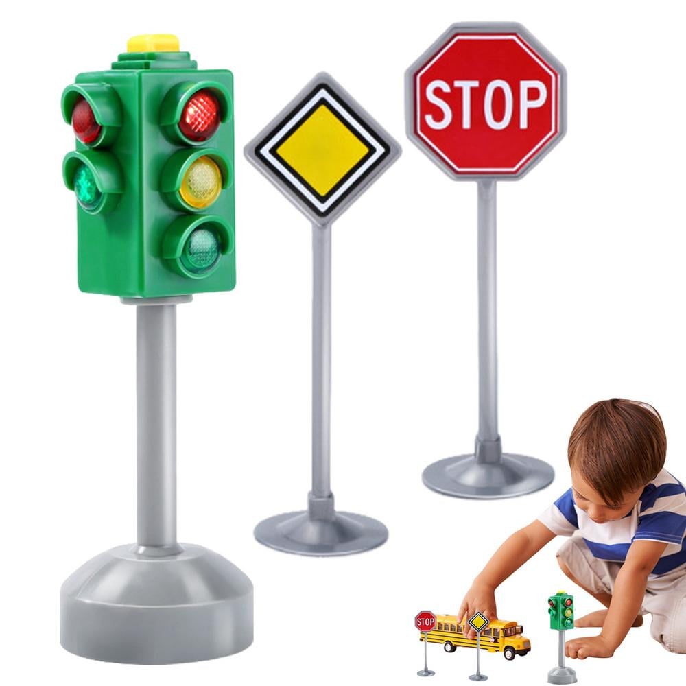 LeKing Classroom Traffic Light Small Traffic Light Signs with Lights ...