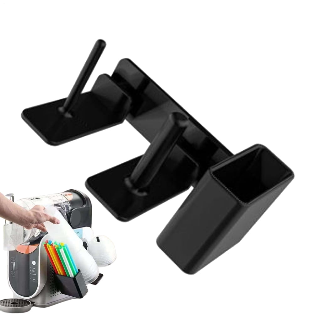 LeKing Cup Lid Organizer Coffee Cup Lid Holder Straw Dispenser Rack ...