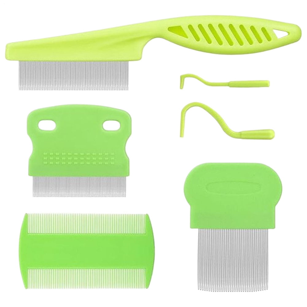 LeKing Dog Combs for Grooming Matting Pet Massaging Tool Set of 6 ...
