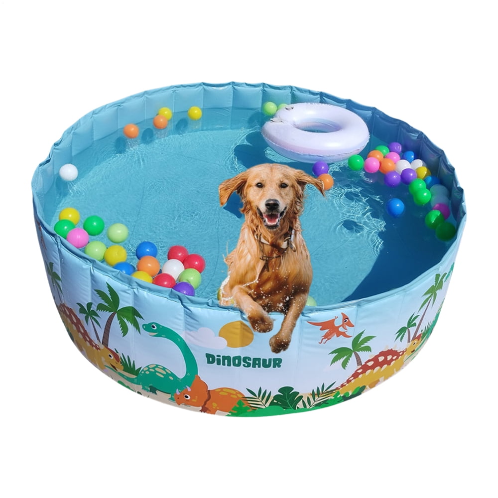 LeKing Dog Pool Foldable Portable Puppy Pool Water Sports Supplies for ...