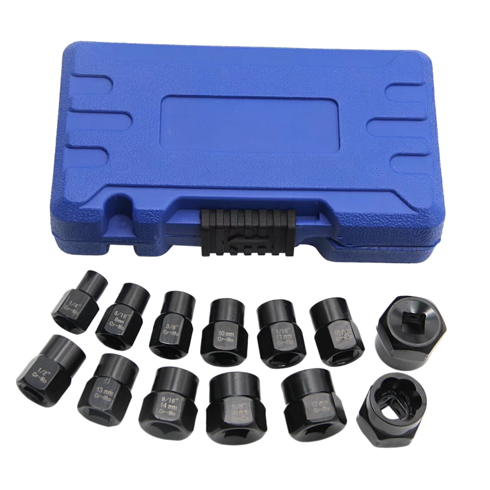 LeKing Easy out Screw Extractor Set Impacts Bolt Screw Extractor Set 13 ...