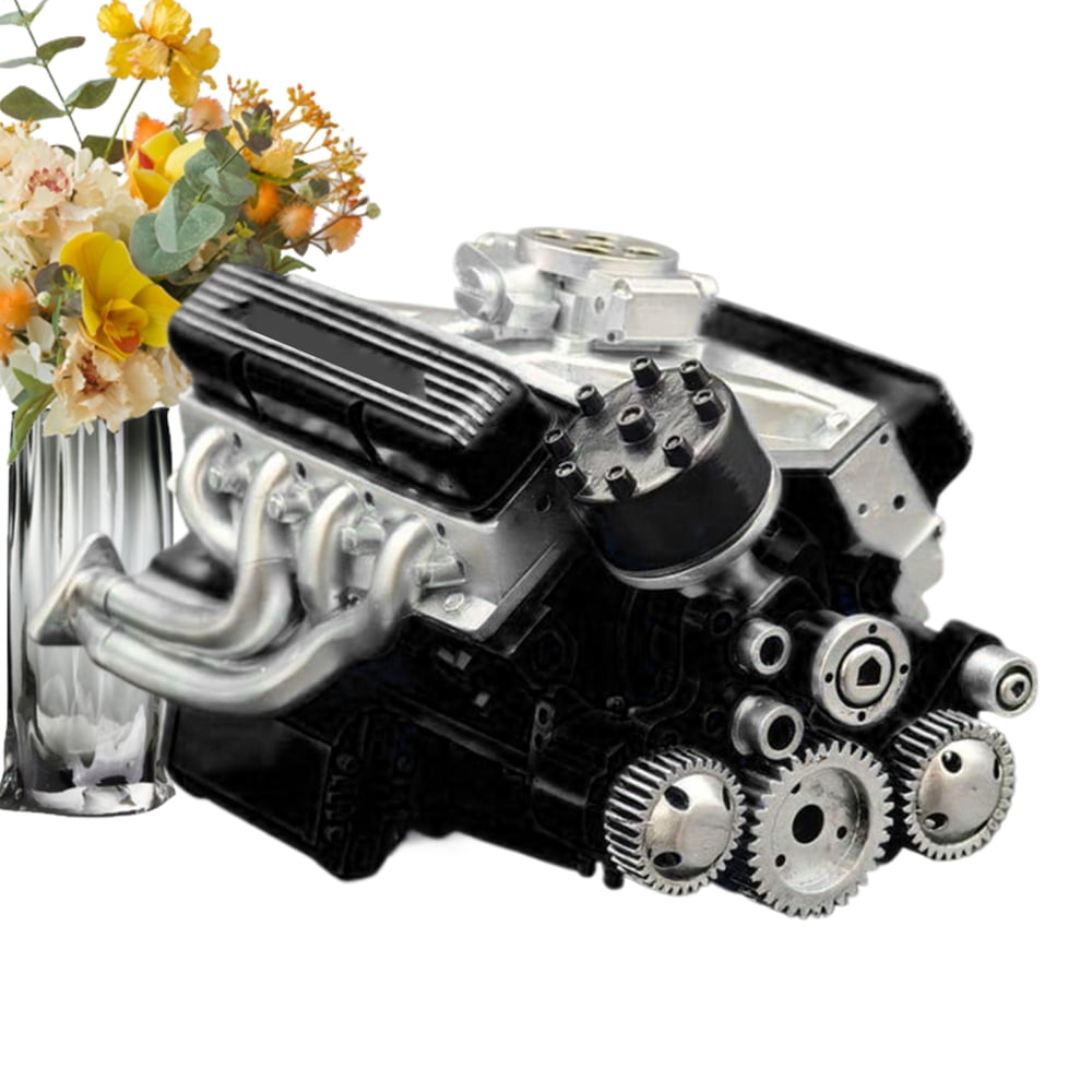 LeKing Engine Building Kit Resin V8 Engine Building Block Realistic ...