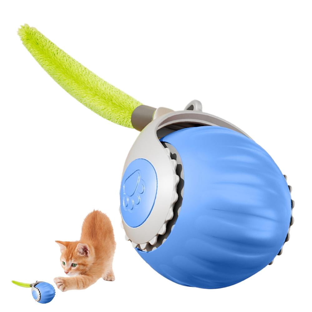 LeKing Interactive Cat Ball Toy Touch Motion Activated Rolling Ball ...