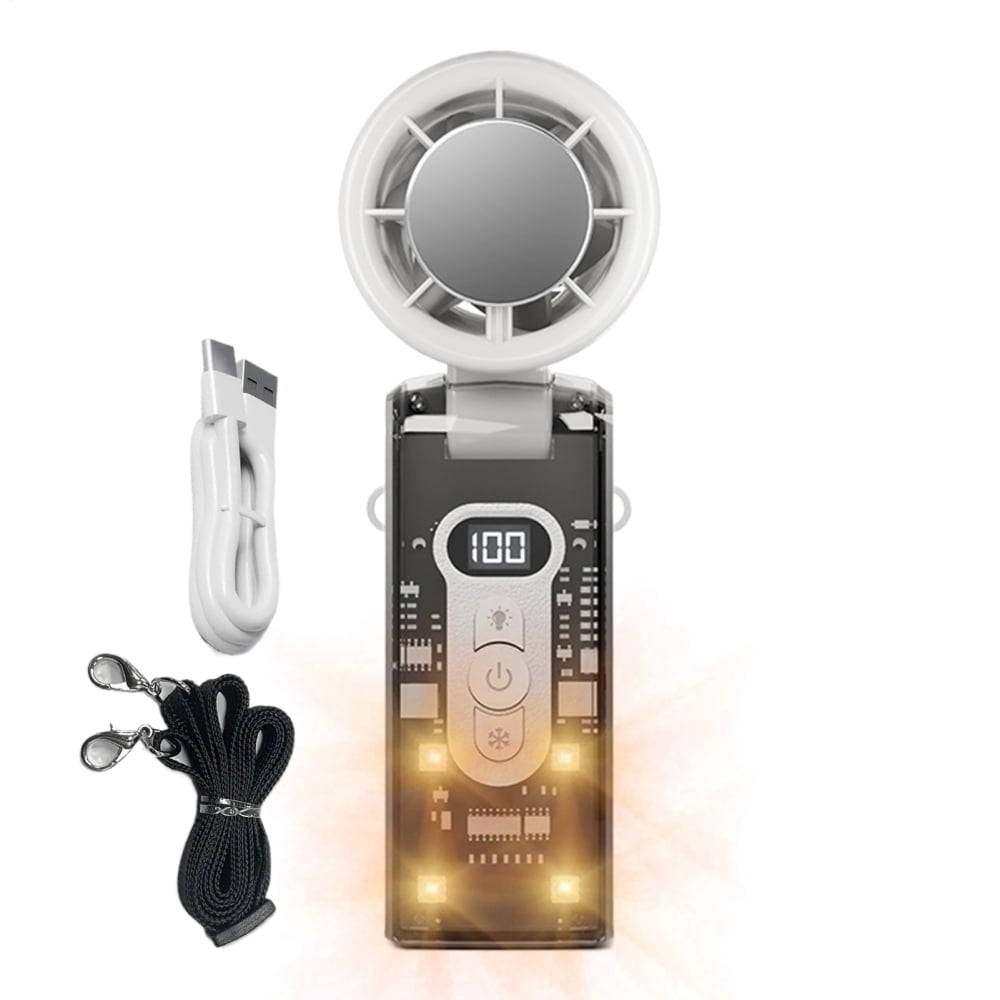 LeKing Personal Fan Handheld Portable Personal Fan with Instant Cooling ...