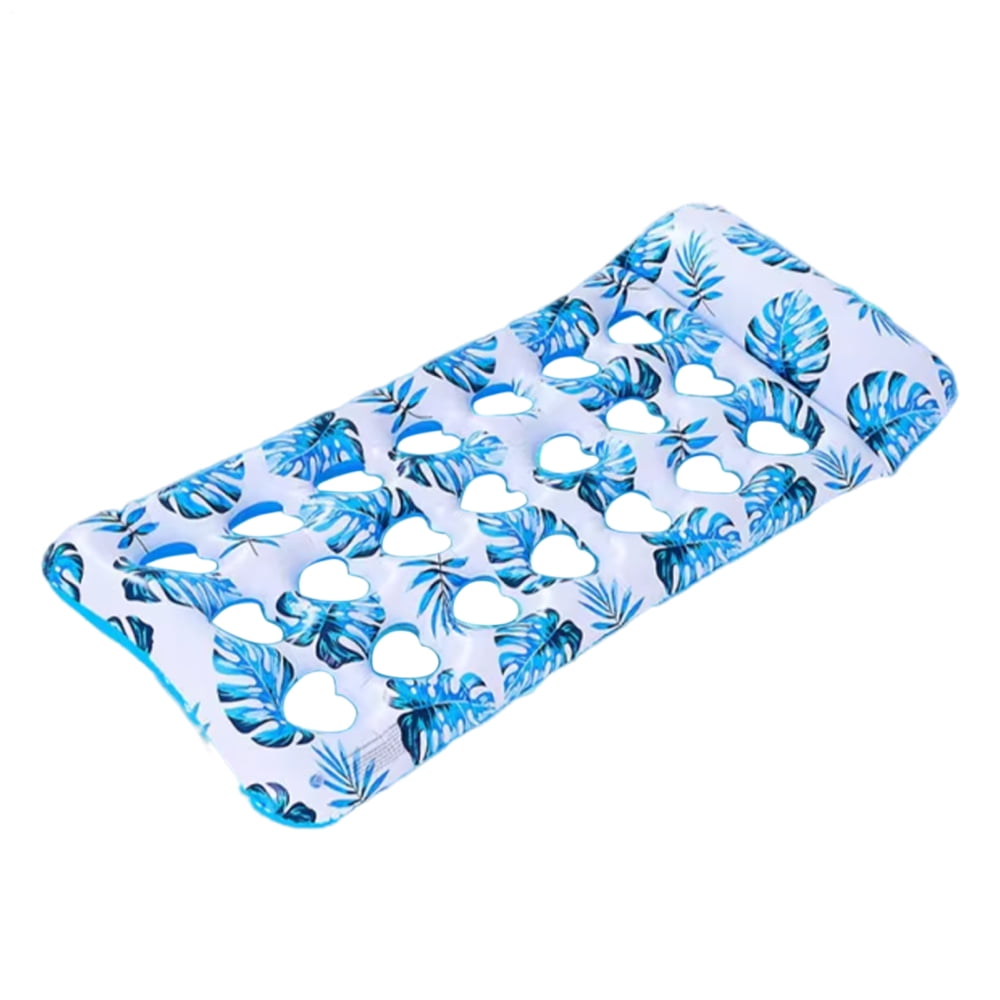 LeKing Pool Floats Inflatable Floating Raft Foldable Lounger Sun ...