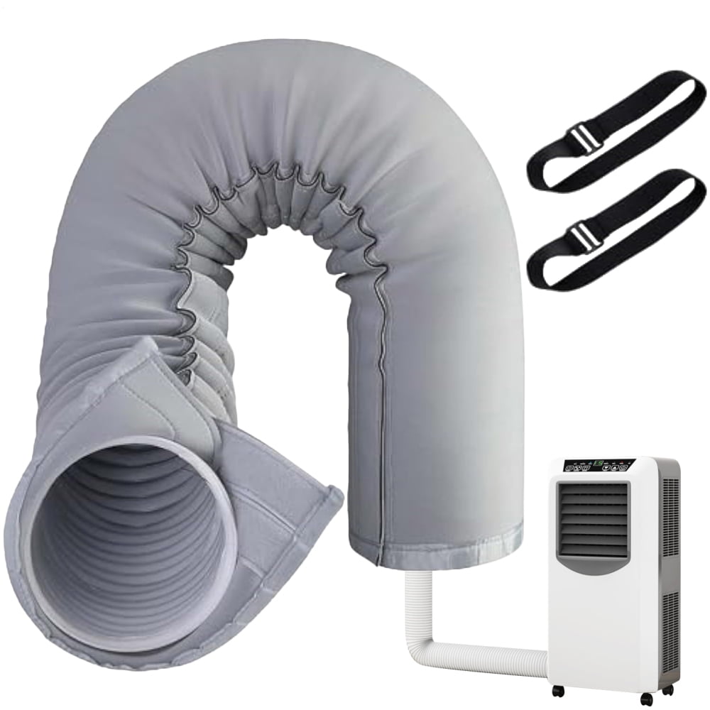 LeKing Portable Air Conditioner Hose Cover Mobile AC Hose Insulation ...