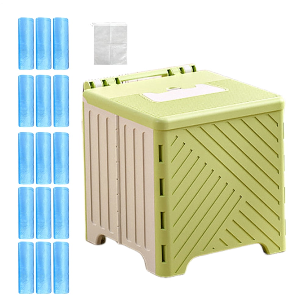 LeKing Portable Camping Toilet Adult Portable Toilet Foldable Non-Slip ...