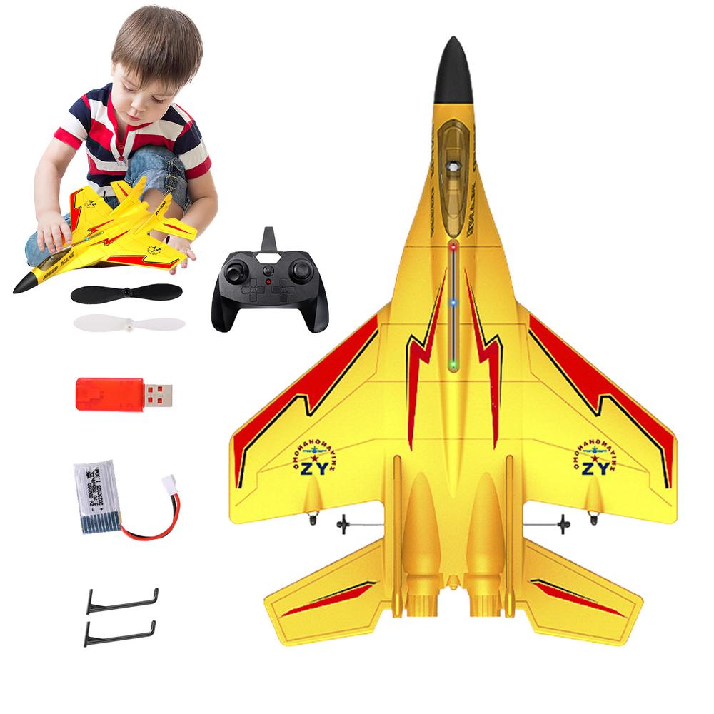 LeKing RC Plane 2.4 GHZ RC Plane Model Toy Light Up Remote Control ...