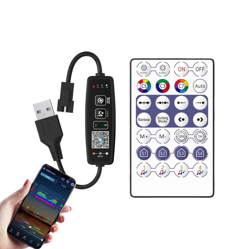 LeKing RGB Led Dimmer Controller 2.4Ghz Led RGB Controller Dimmer For ...