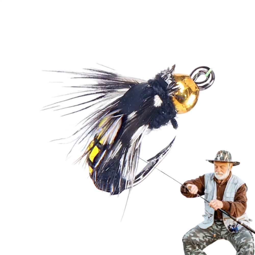 LeKing Rooster Tail Fishing Lures Simulation Trout Lures With Hook Fish ...