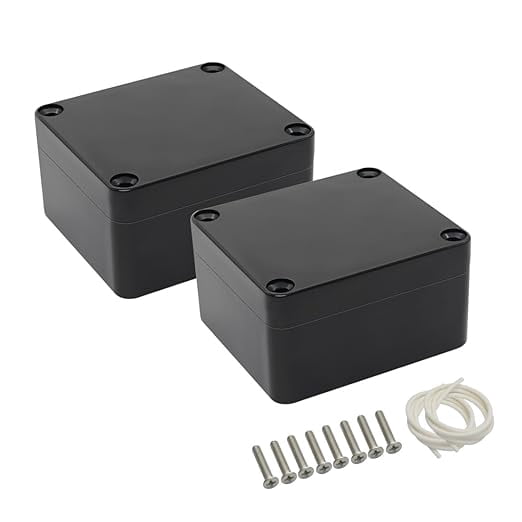 LeMotech Electrical Box ABS Plastic Project Box IP65 Waterproof ...