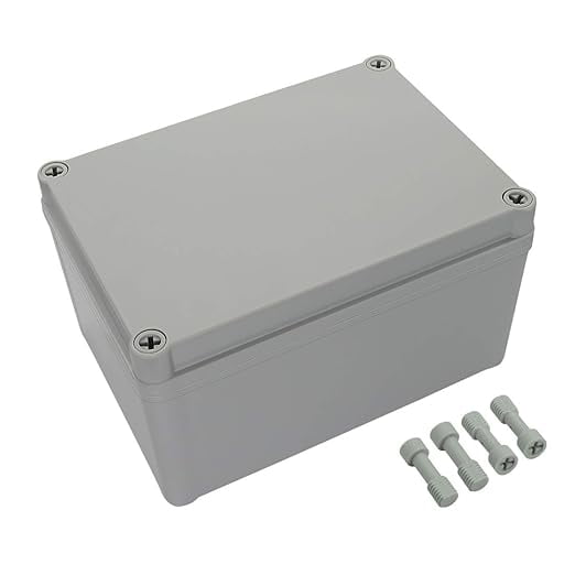 LeMotech Junction Box IP67 Waterproof Dustproof ABS Plastic Project Box ...