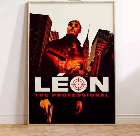 LeOn: The Professional Movie Poster, Classic 90S Film Art Print 3 NO ...