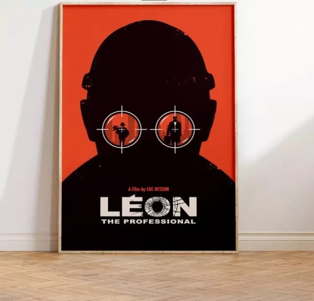 LeOn: The Professional Movie Poster, Classic 90S Film Art Print 6 NO ...